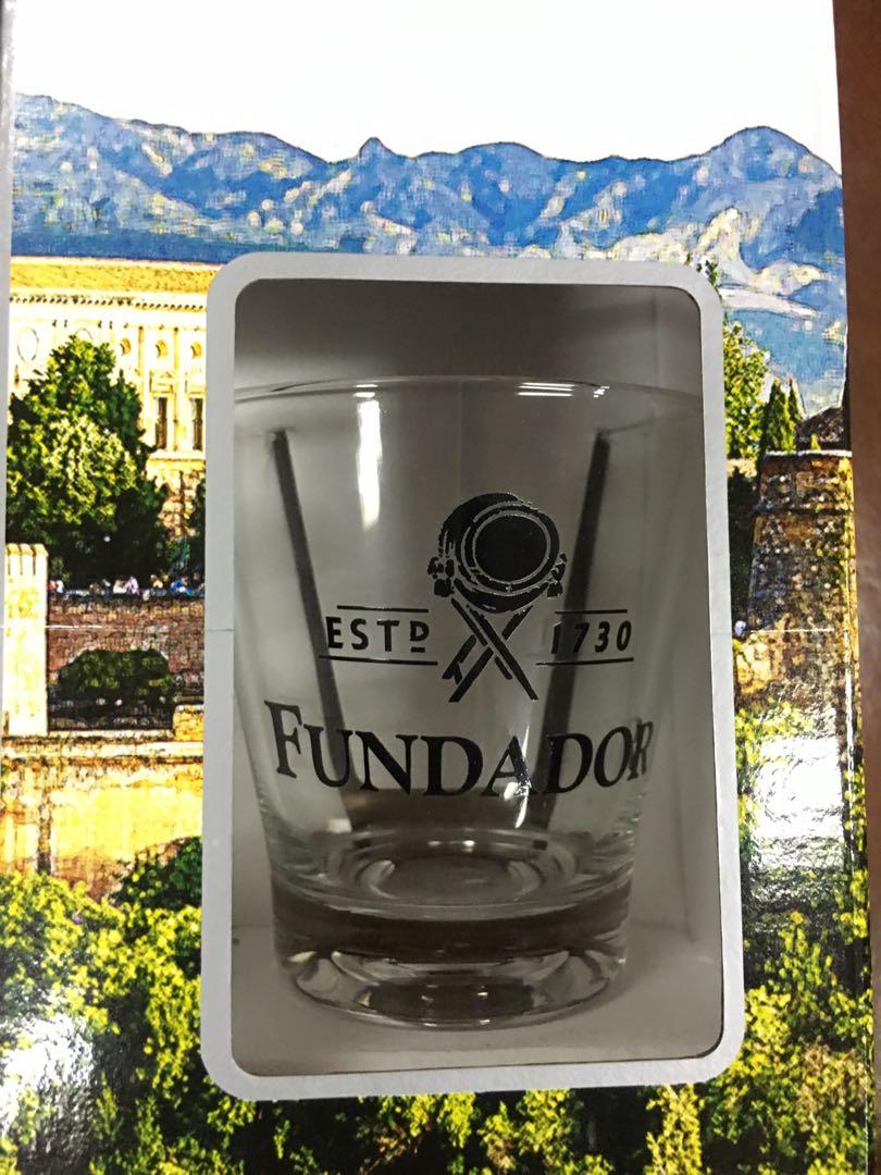 Fundador Light 1L gift box with glass, Food & Drinks, Beverages on ...
