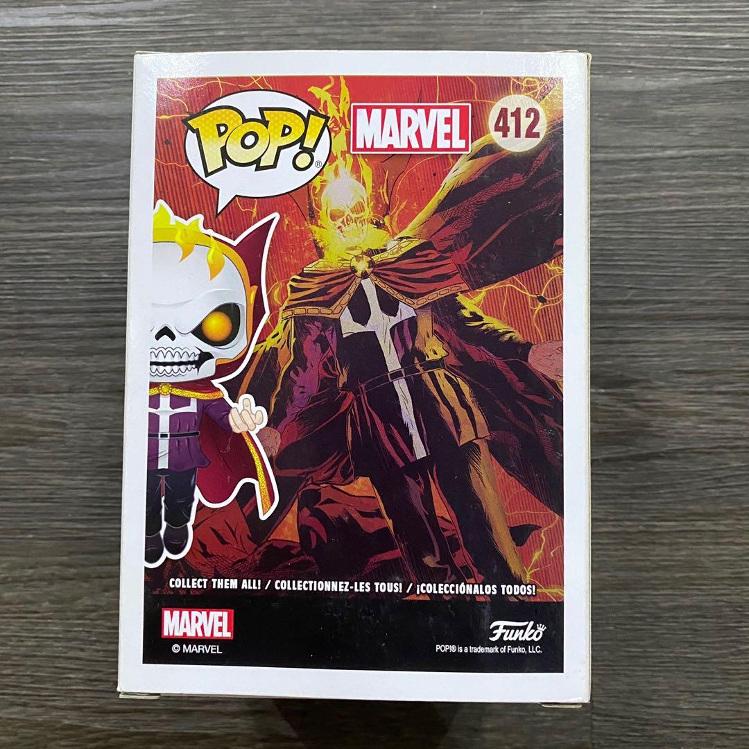Funko Pop #412: Marvel - Doctor Strange (Ghost Rider) [Exclusive ...