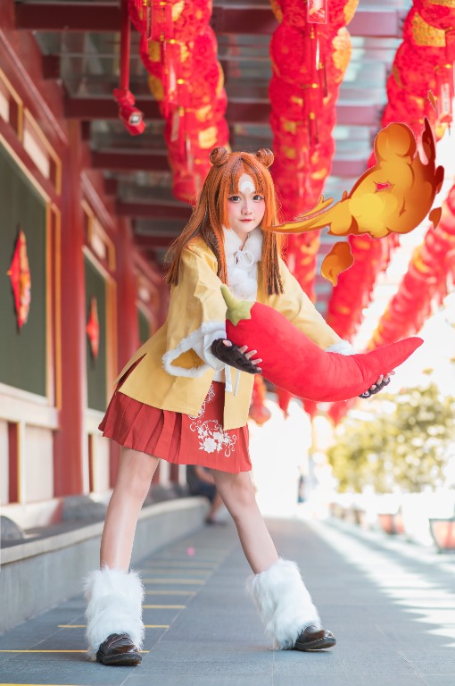 Genshin Impact Guoba Cosplay (My original design), Hobbies & Toys ...