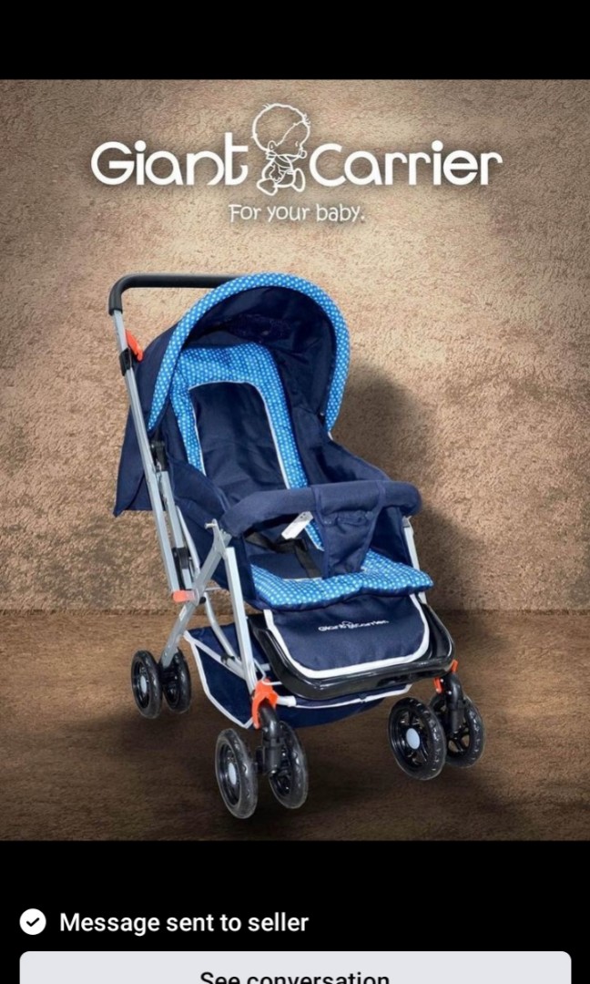 Giant carrier, Babies & Kids, Going Out, Strollers on Carousell