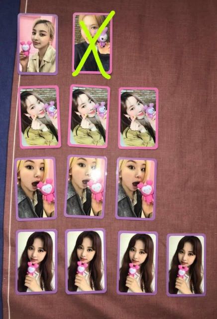 (GROUP SHARING) TWICE LABURI PHOTOCARDS RARE, Hobbies & Toys ...