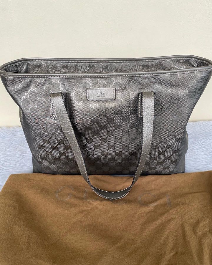 Gucci Tote Entrupy Verified Seller, Luxury, Bags & Wallets on Carousell