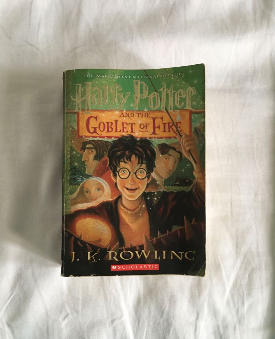 Harry Potter and the Goblet of Fire by JK Rowling, Hobbies & Toys ...