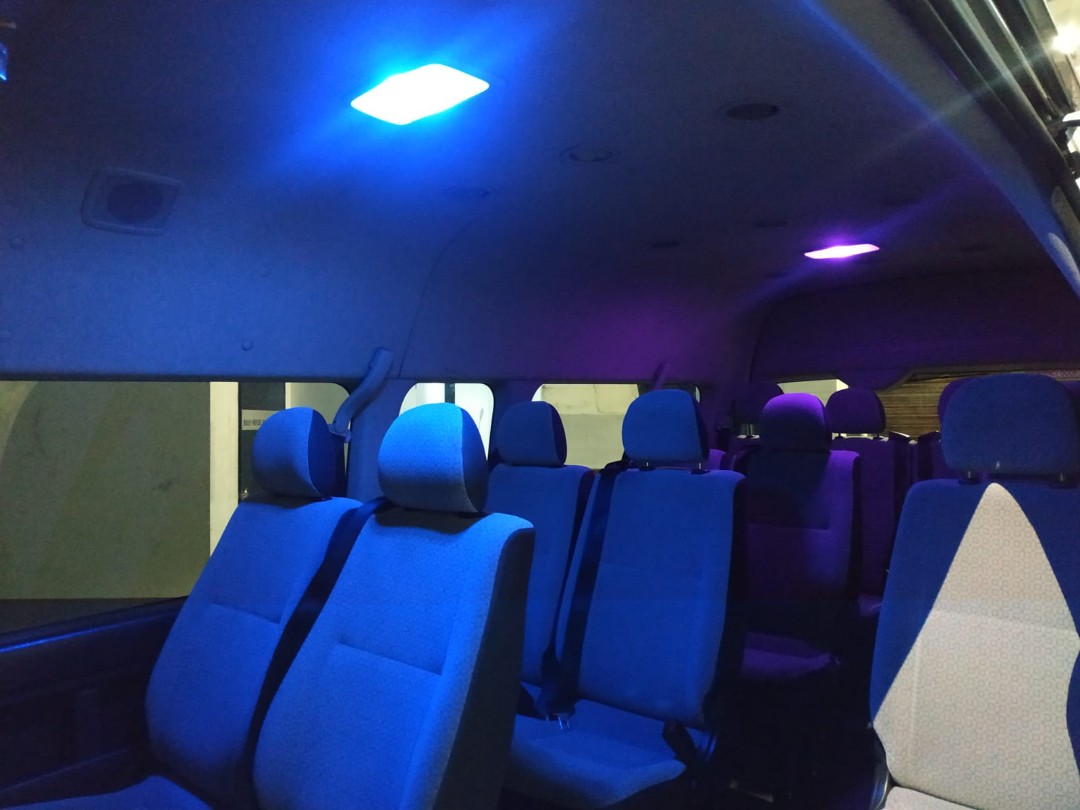 Hiace high roof led light plug & play , van led light, Car Accessories ...