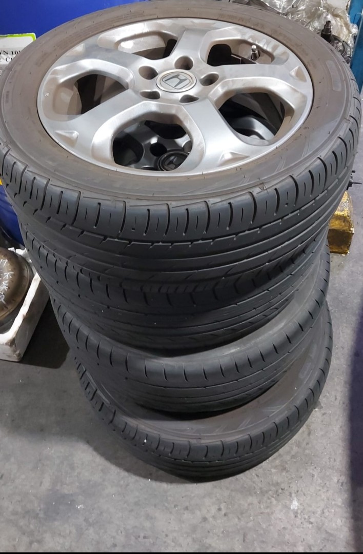 Honda Stream RSZ rims, Car Accessories, Tyres & Rims on Carousell