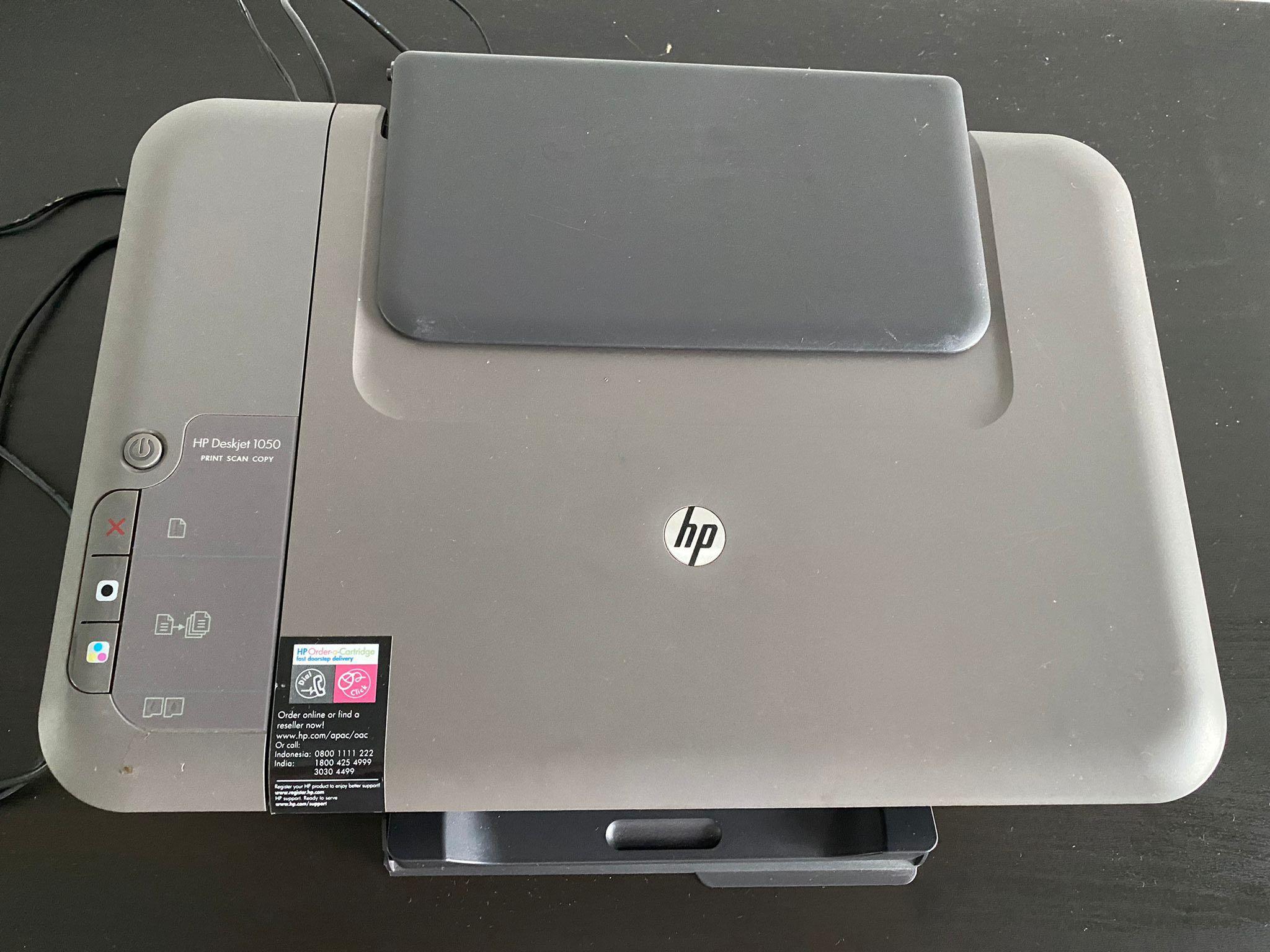 HP Printer Deskjet 1050 (with scanner), Computers & Tech, Printers ...