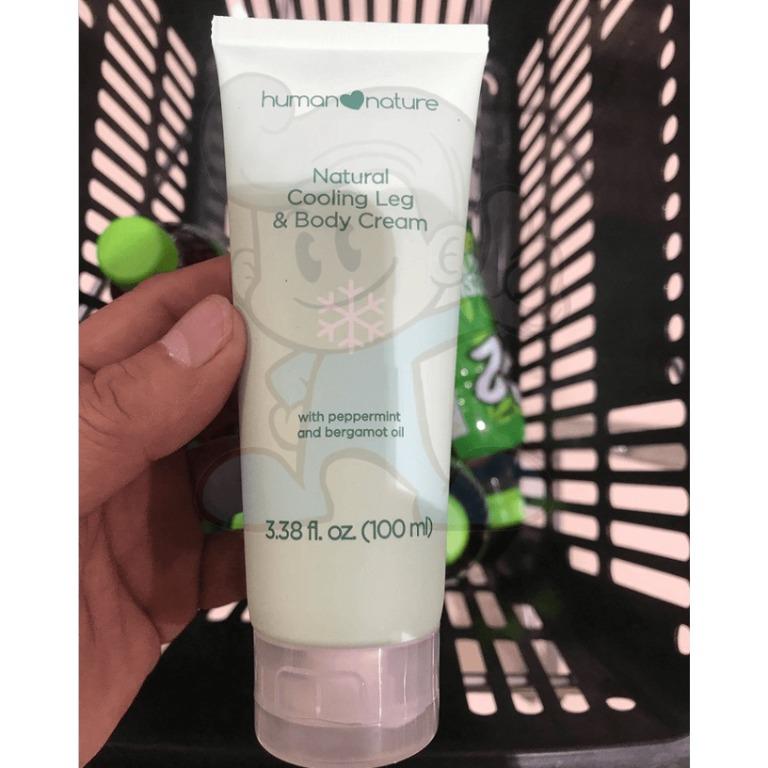Human Nature Cooling Leg & Body Cream 100ml, Beauty & Personal Care ...