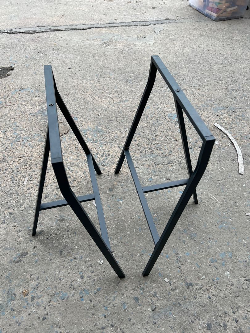 Ikea trestle table leg legs, Furniture & Home Living, Furniture, Tables ...