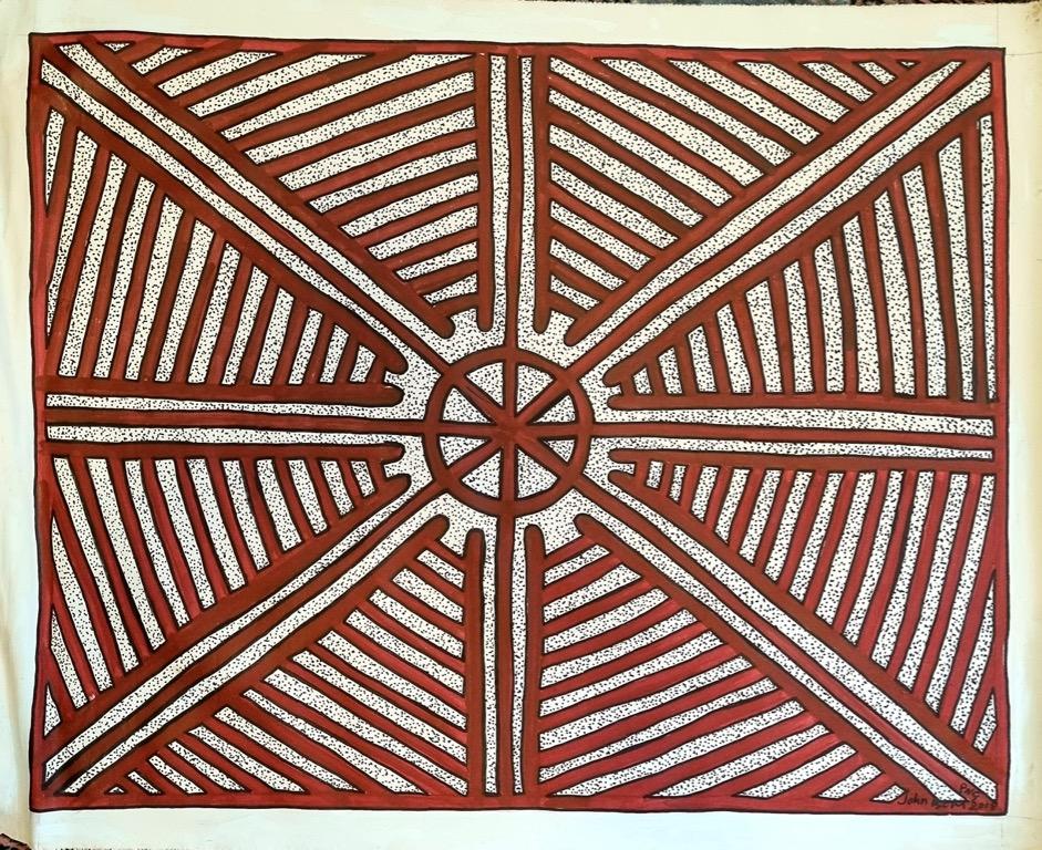 INDIGENOUS ART, PAPUA NEW GUINEA - Oro Tapa design, Hobbies & Toys ...