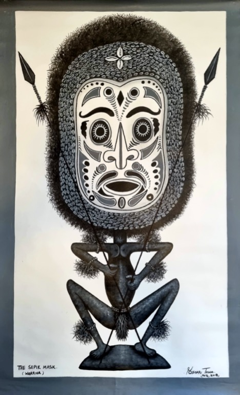 INDIGENOUS ART, PAPUA NEW GUINEA - Sepik Mask, Hobbies & Toys ...