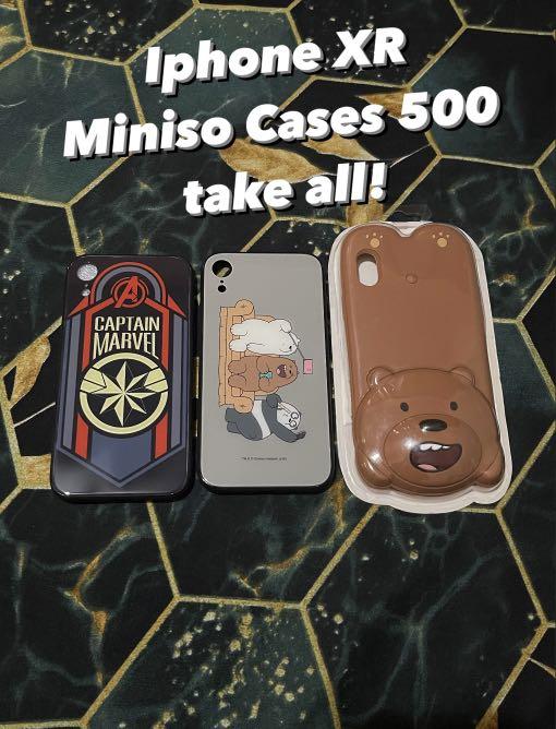 iPhone XR Miniso Case, Mobile Phones & Gadgets, Mobile & Gadget ...