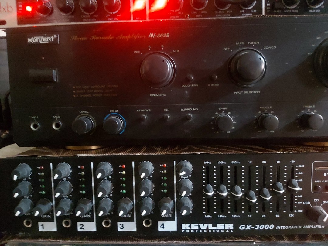 Kevler gx3000 amplifier, Audio, Other Audio Equipment on Carousell