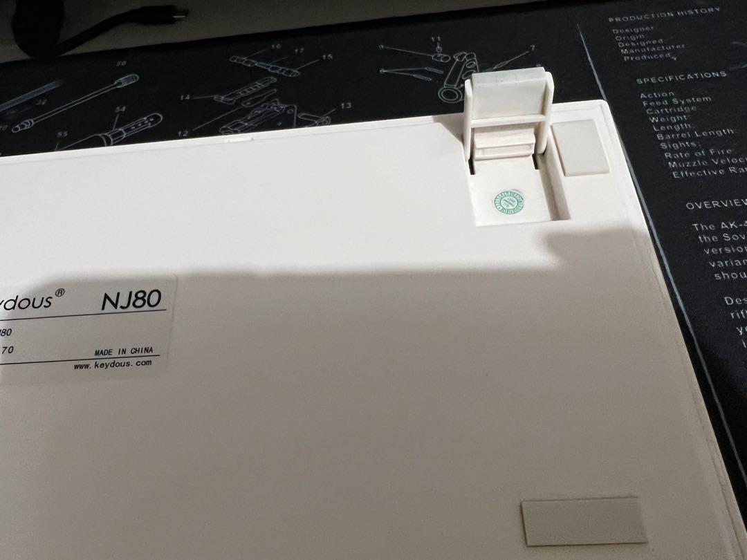 Keydous NJ80 Wireless RGB Hot-swappable Mechanical Keyboard, Computers ...