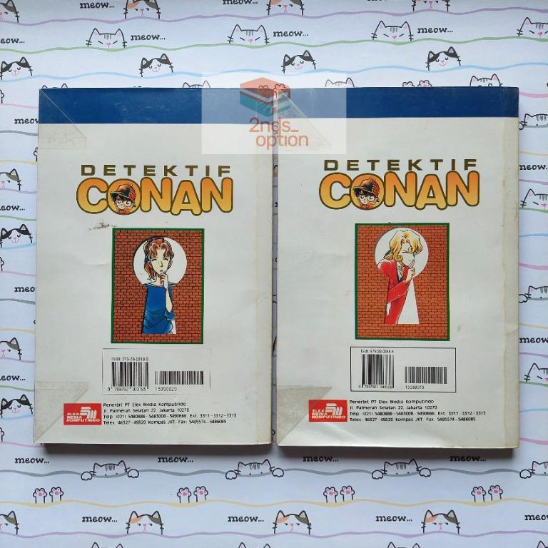 Komik Detektif Conan Vol.13 dan 14 by Aoyama Gosho, Buku & Alat Tulis, Komik dan Manga di Carousell