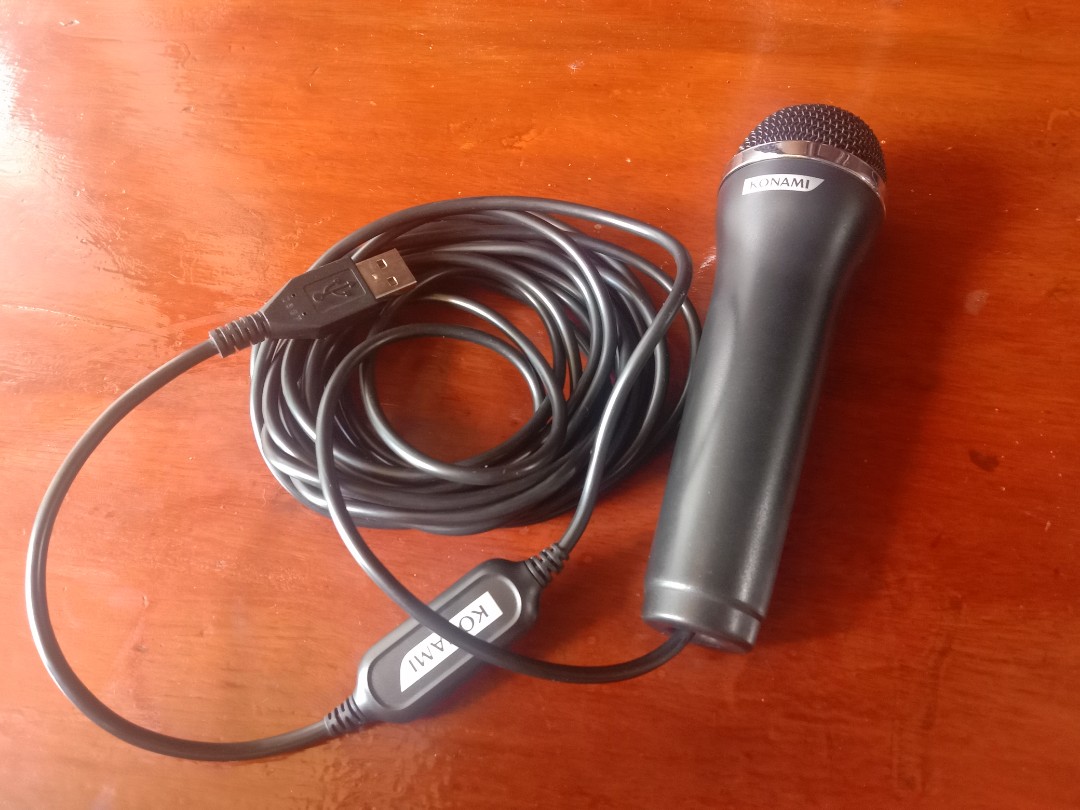 KONAMI USB Microphone Playstation3, Video Gaming, Gaming Accessories ...