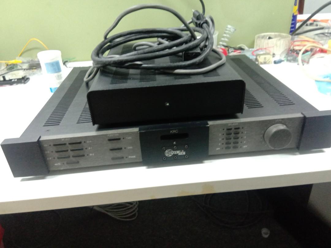 Krell KRC pre Amp., Audio, Other Audio Equipment on Carousell