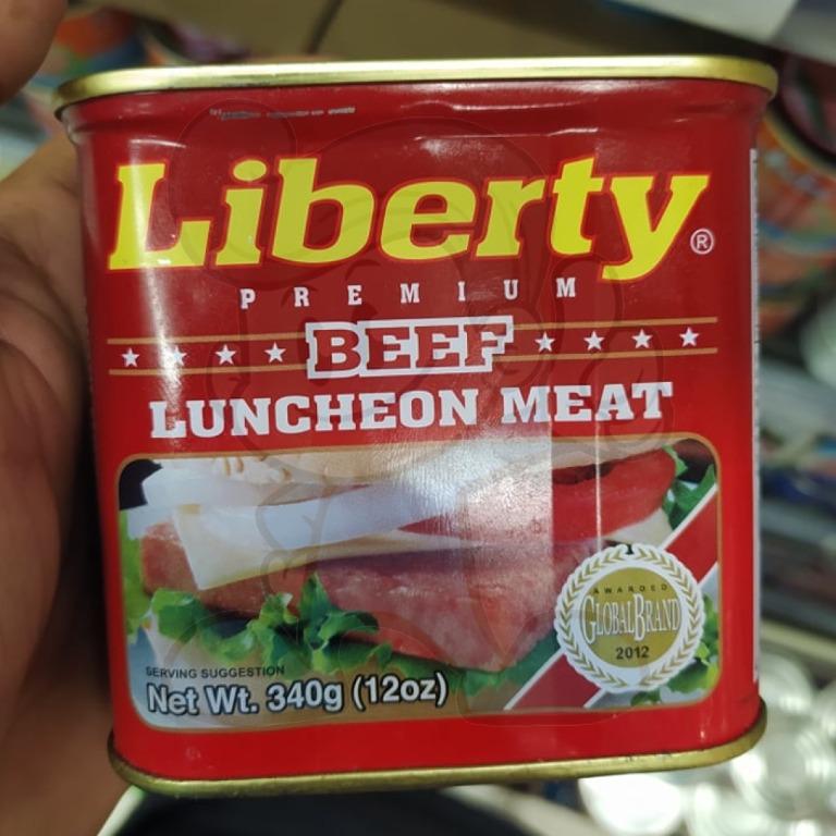 Liberty Premium Beef Luncheon Meat (4 x 340g), Food & Drinks, Packaged ...