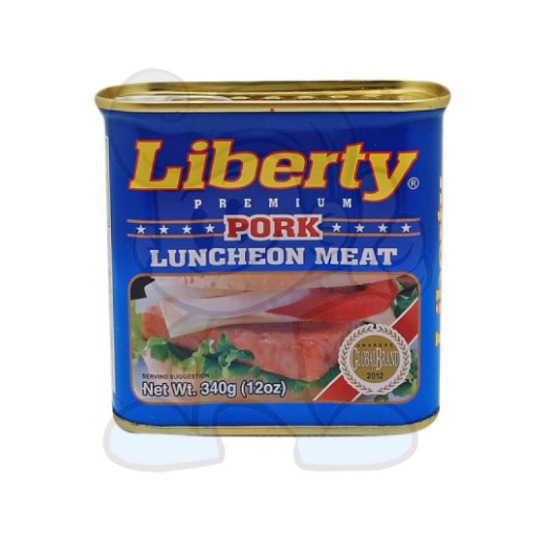 Liberty Premium Pork Luncheon Meat (4 x 340g), Food & Drinks, Packaged ...