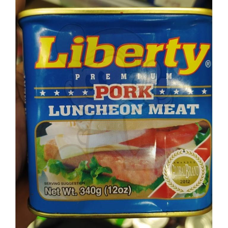 Liberty Premium Pork Luncheon Meat (4 x 340g), Food & Drinks, Packaged ...