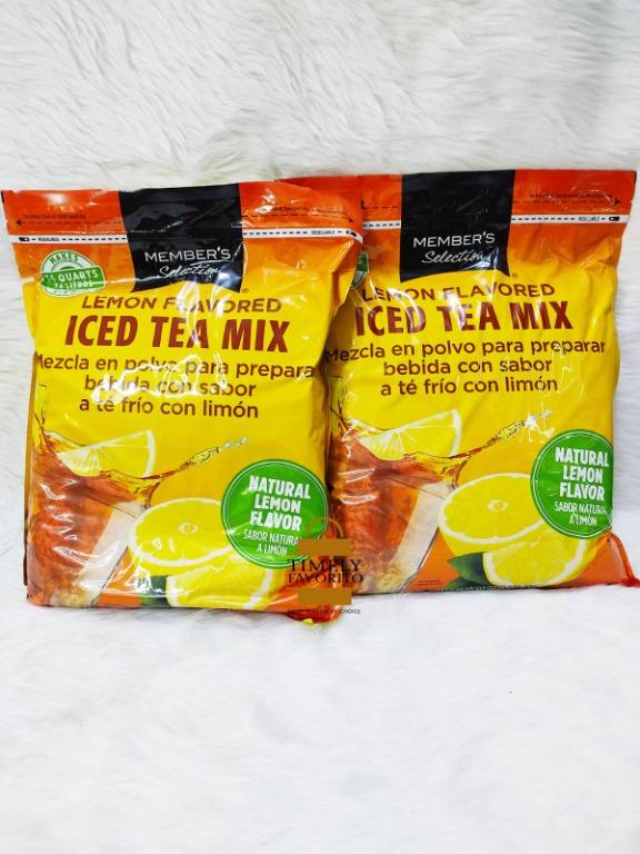 Member's Selection Iced Tea and Lemon Flavored Mix 3 kg, Food & Drinks ...