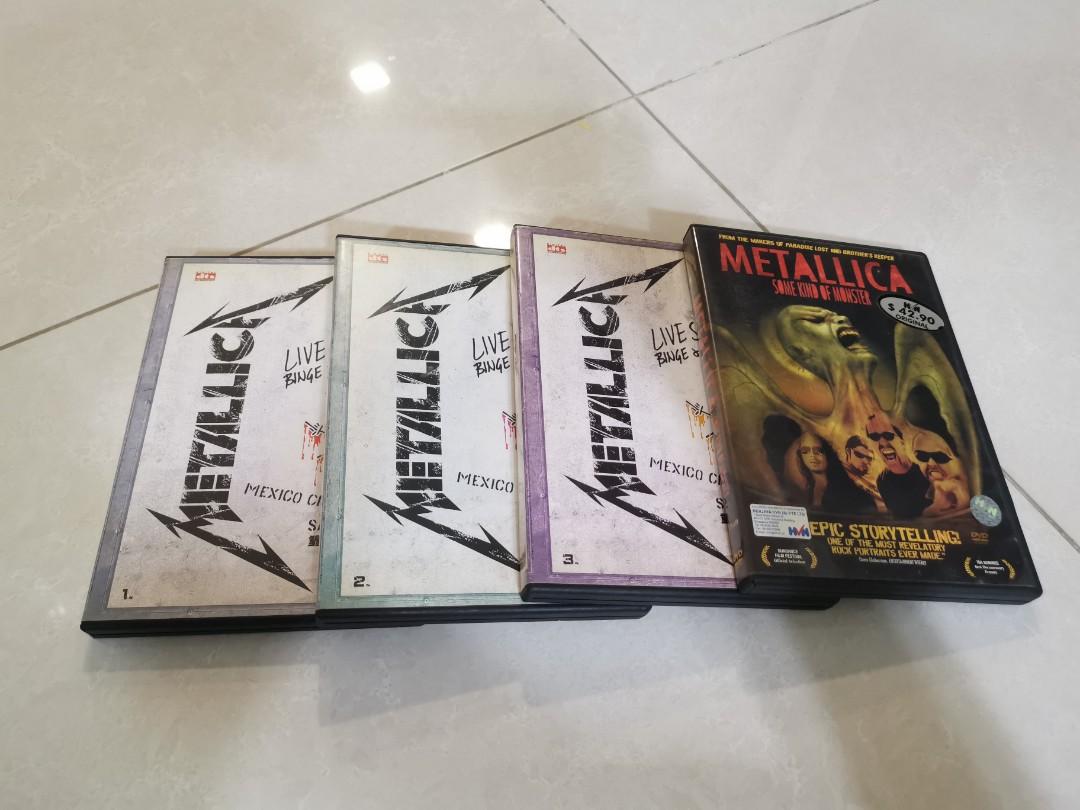 Metallica Bundle DVD & CD, Hobbies & Toys, Music & Media, CDs & DVDs on ...