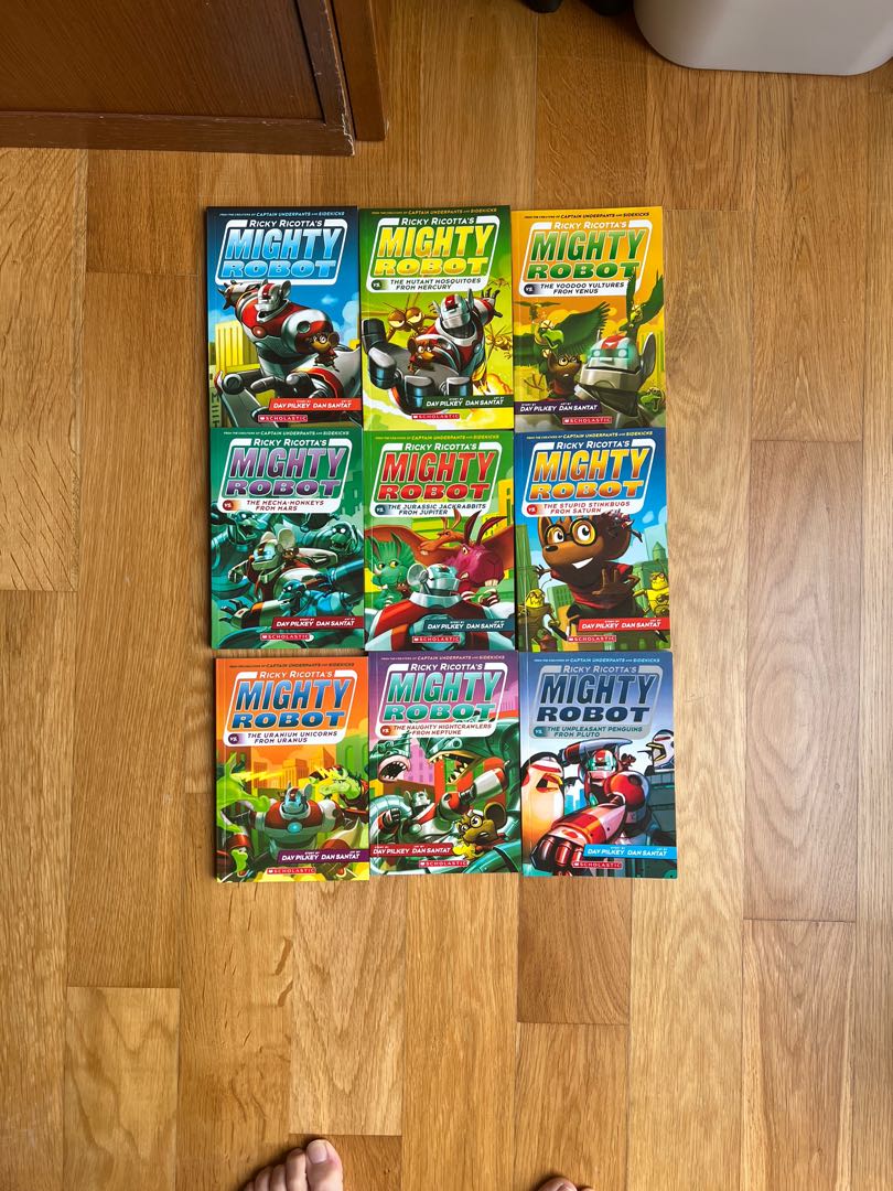Mighty Robots Full Set (9 books), Hobbies & Toys, Books & Magazines ...