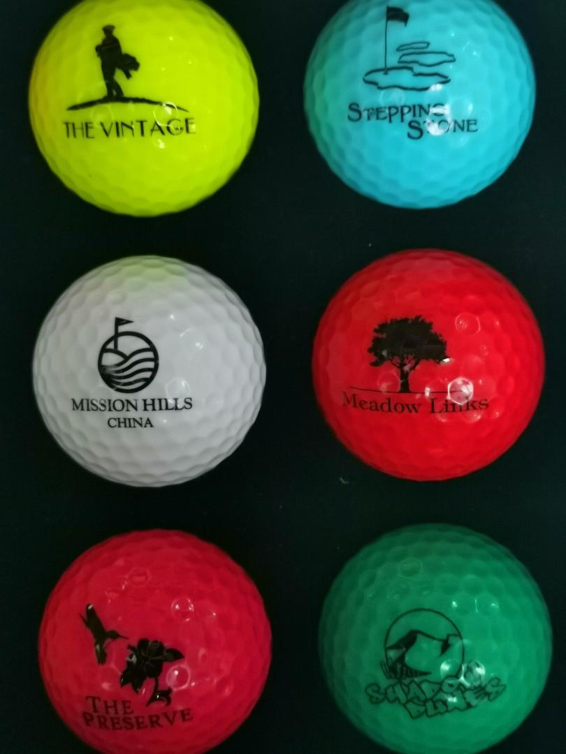 Rare color Golf Ball Collection, Sports Equipment, Sports & Games, Golf ...