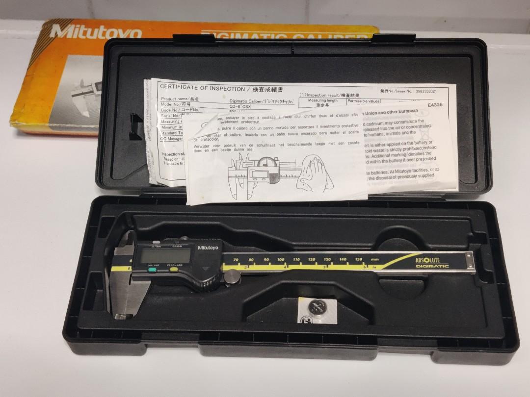 Mitutoyo Digital Vernier Caliper, Everything Else on Carousell
