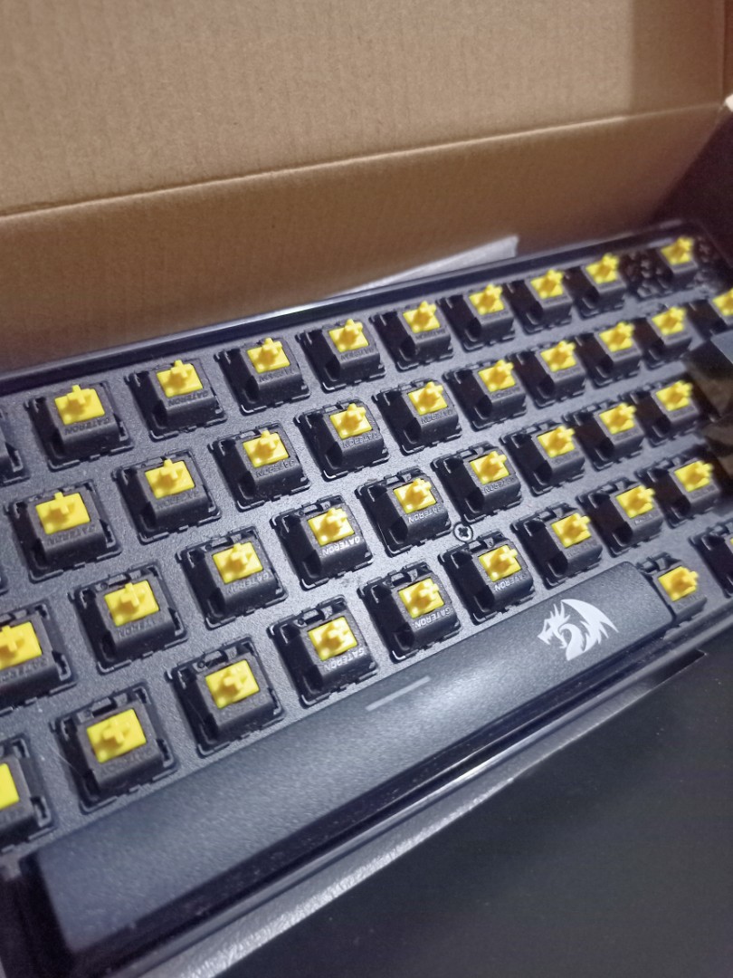 [MODDED] Redragon Lakshmi Mechanical Keyboard, Computers & Tech, Parts ...