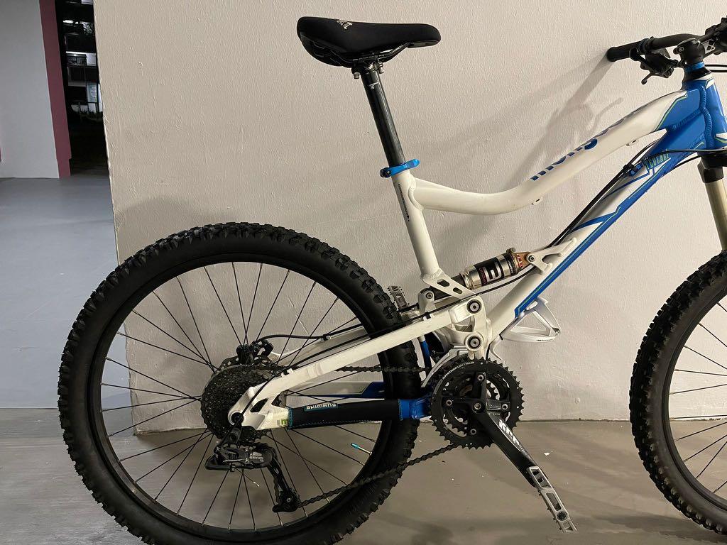 Mongoose Teocali Comp -Full Suspension Mountain Bike, Sports Equipment ...