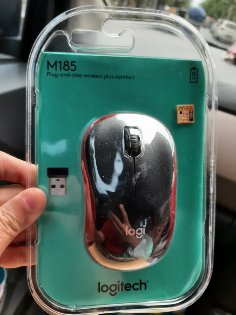 Mouse logitech M 185, Elektronik, Bagian Komputer & Aksesoris di Carousell