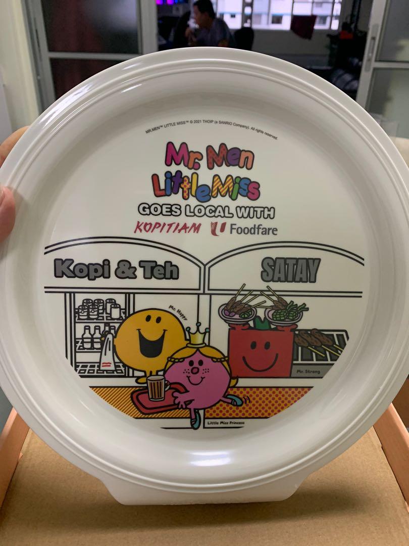 Mr men little miss plate, Furniture & Home Living, Kitchenware ...