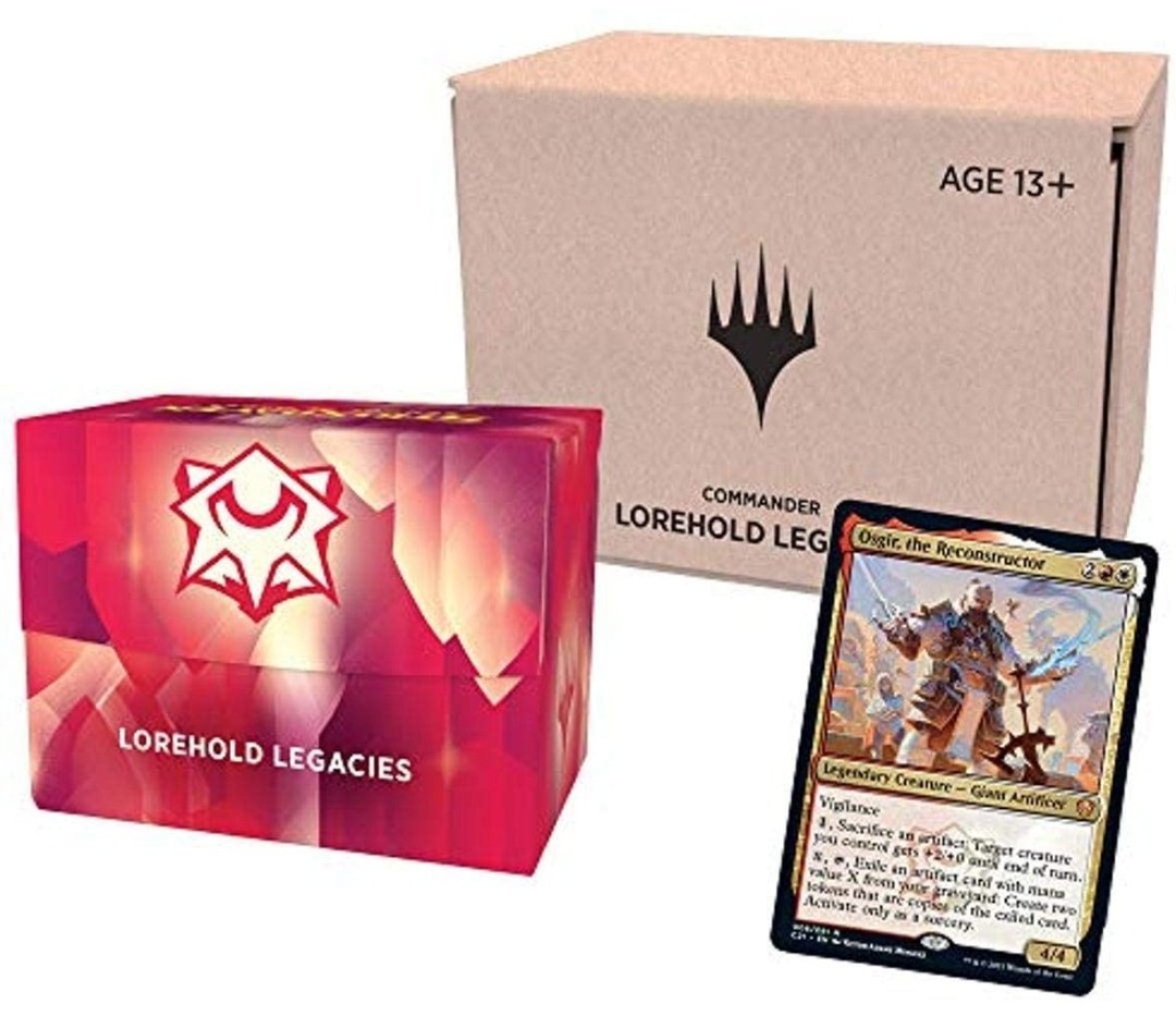 MTG LOREHOLD LEGACIES COMMANDER 2021 STRIXHAVEN, Hobbies & Toys, Toys ...