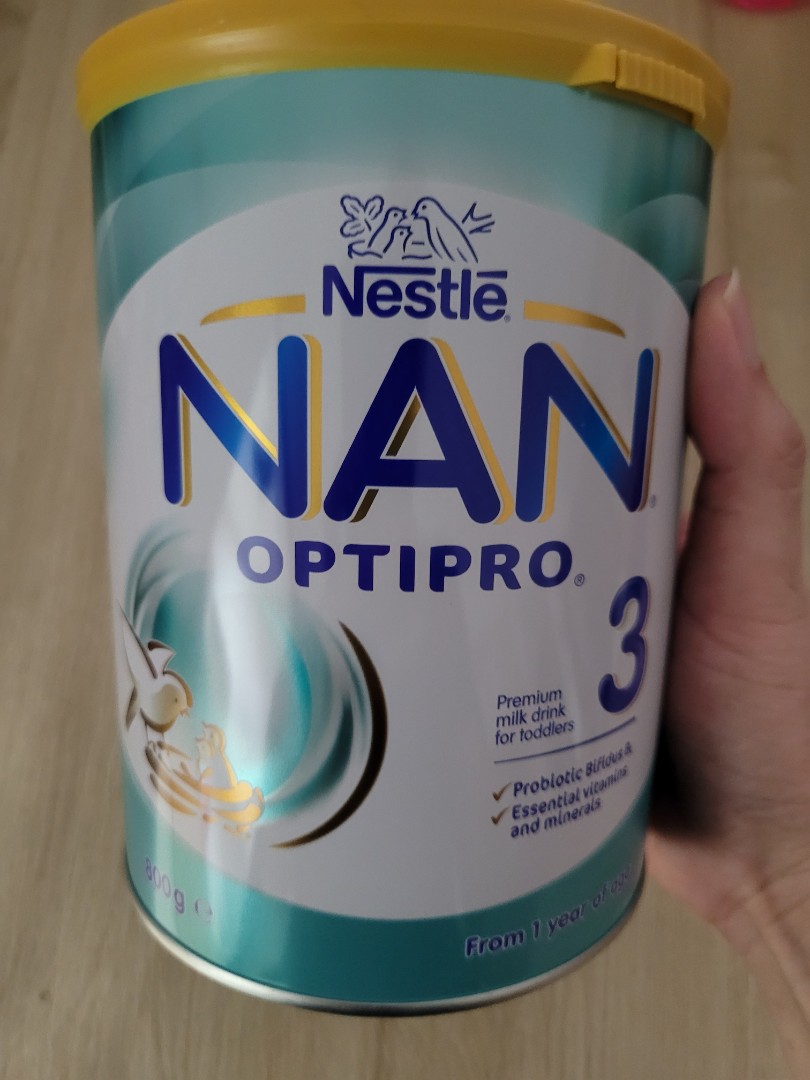 Nan 3 800g tin (made in Switzerland, expiry Aug 2022), Babies & Kids ...