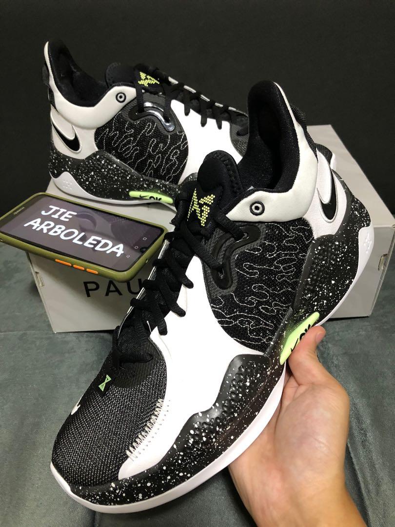 NIKE PG 5 oreo, Men's Fashion, Footwear, Sneakers on Carousell