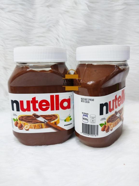Nutella Hazelnut Spread with Cocoa 900g, Food & Drinks, Packaged ...