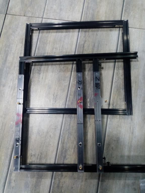 Open chassis frame All aluminum rack diy ATX MATX ITX vertical ...