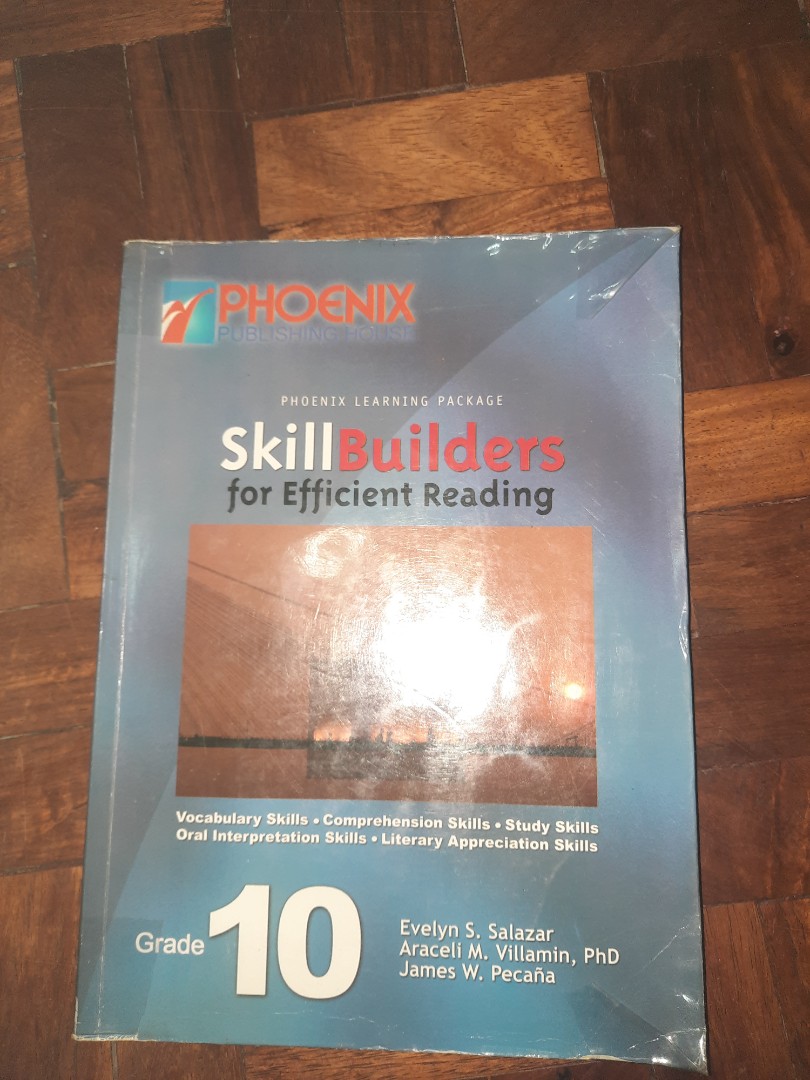 Phoenix Skill Builders for Efficient Reading for Grade 10, Hobbies ...