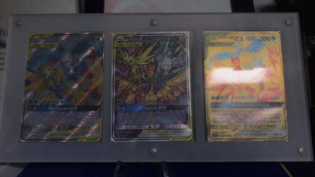 Pokemon Zapdos, Articuno, Moltres Tag Team, Video Gaming, Gaming ...