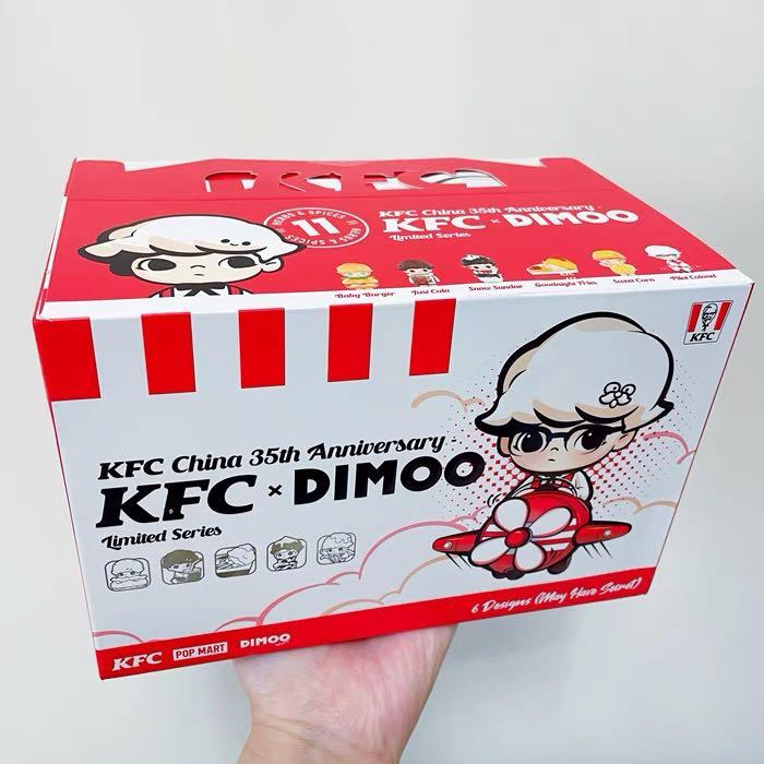 Popmart blindbox Dimoo KFC, Hobbies & Toys, Toys & Games on Carousell