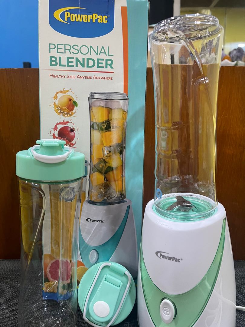 PowerPac Personal Juice Blender with 2X BPA Free Jugs (PPBL100/PPBL500 ...