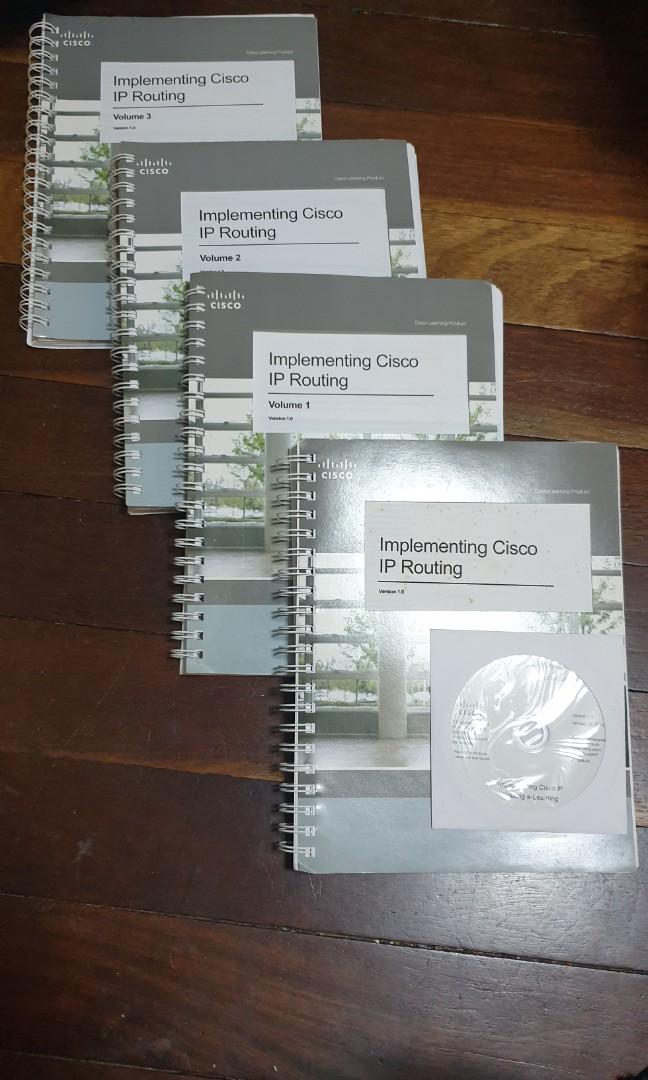 Pre-loved Cisco Training Lecture and Lab Guides, Hobbies & Toys, Books ...