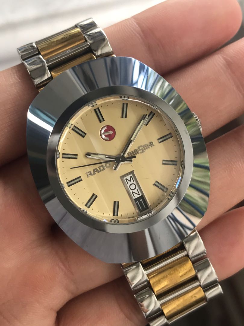 Rado DiaStar Two-Tone Automatic Preloved, Men's Fashion, Watches ...