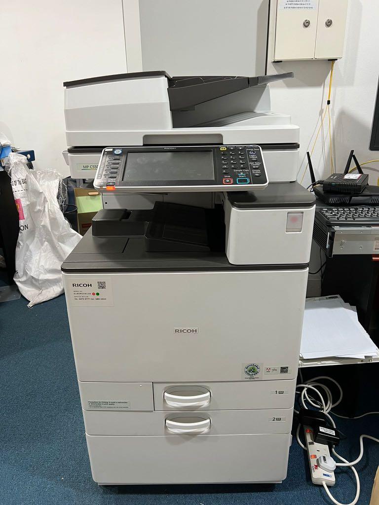 Ricoh MP C5503, Computers & Tech, Printers, Scanners & Copiers on Carousell