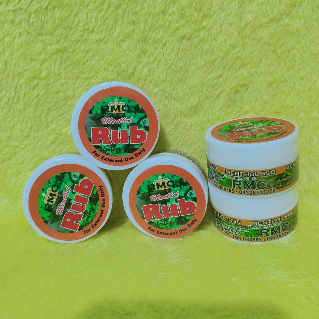 RMC Menthol Rub, Beauty & Personal Care, Bath & Body, Body Care on ...