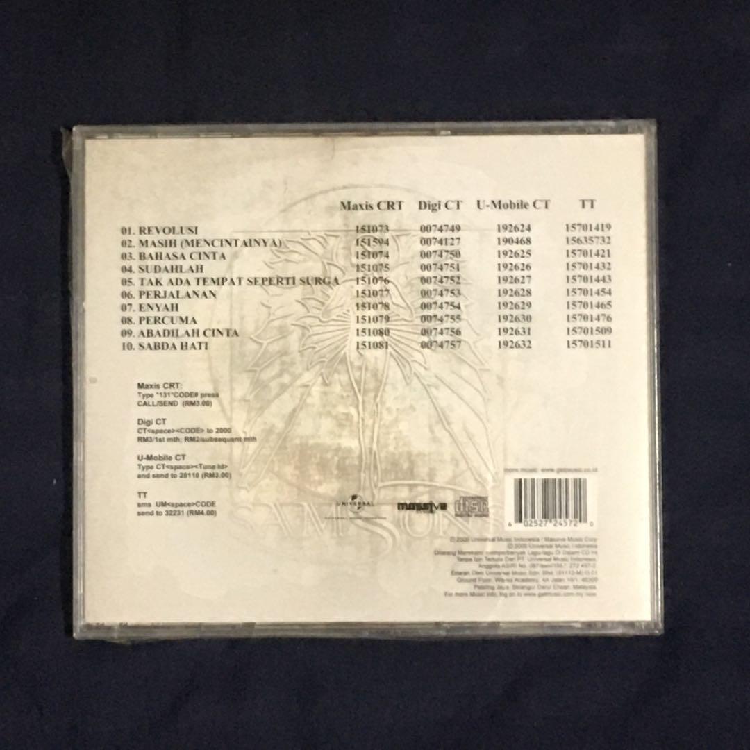 Samson CD, Hobbies & Toys, Music & Media, CDs & DVDs on Carousell