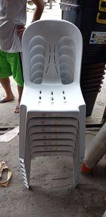 Sanyo White Monoblock Chairs, Furniture & Home Living, Furniture ...