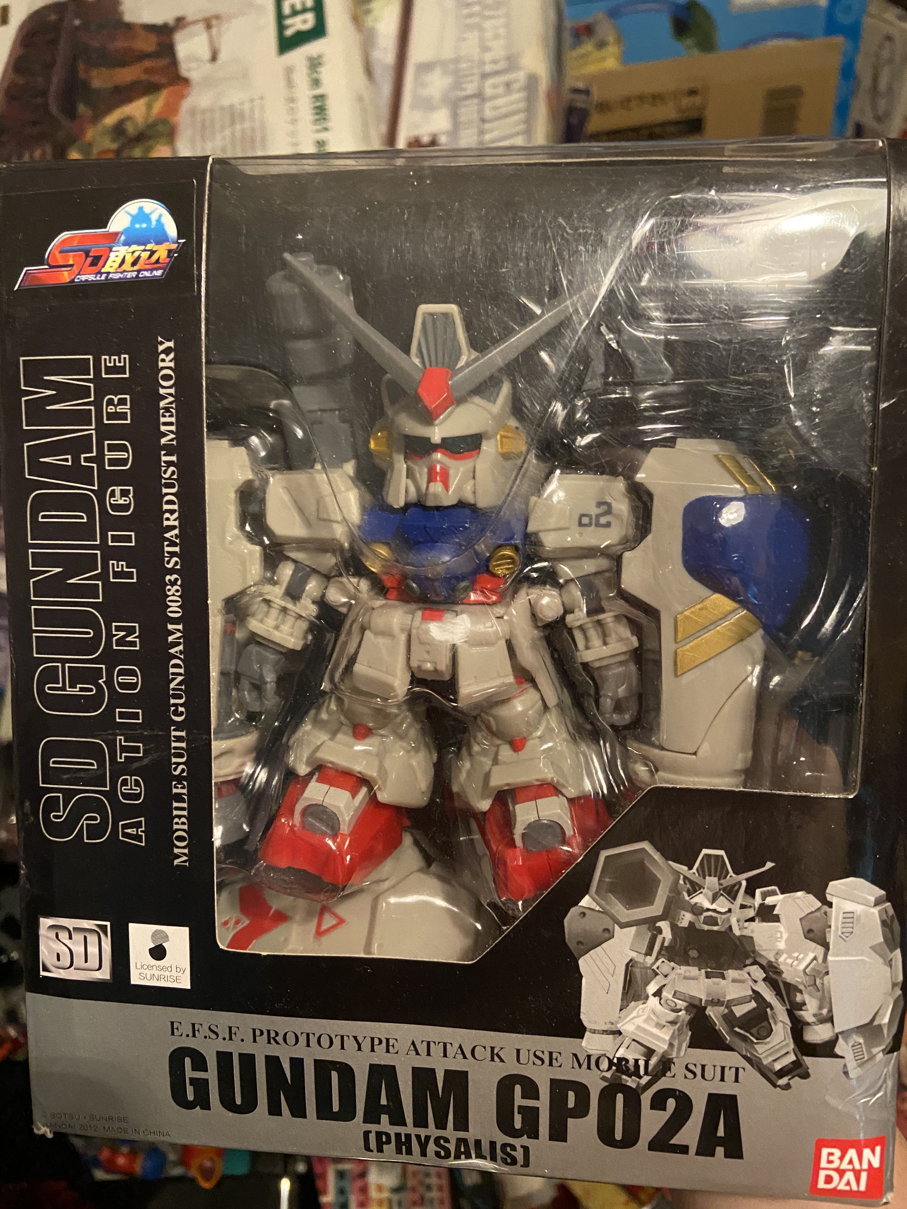 Sd bb gundam 高達 rx-78 gp02 gp02a gp-02 gp-02a gp02a 星塵回憶錄 action figure, 興趣及遊戲, 玩具 & 遊戲類 - Carousell