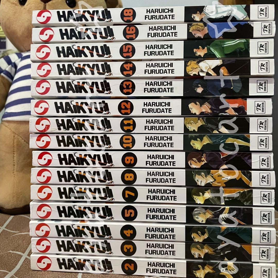 [SET] Haikyuu!! Manga Volumes 2-5, 7-16, 18 / Haikyu Haikyuu HQ Anime ...