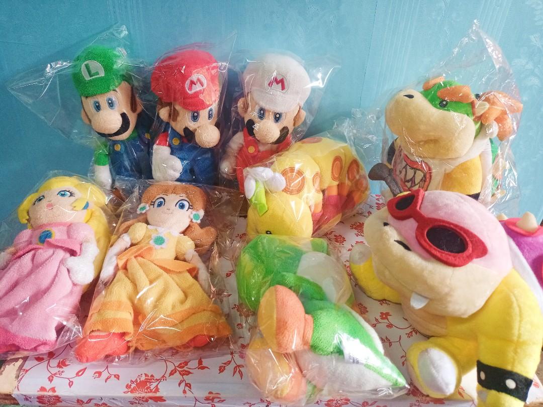 SET Super mario authentic San ei super mario plush japan, Hobbies ...